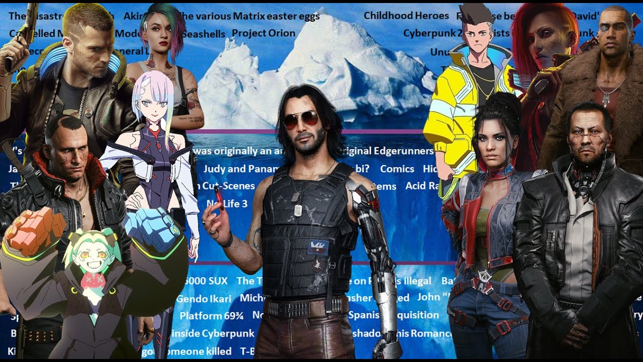The Cyberpunk 2077 Iceberg Explained - Cyberpunk 2077 videos