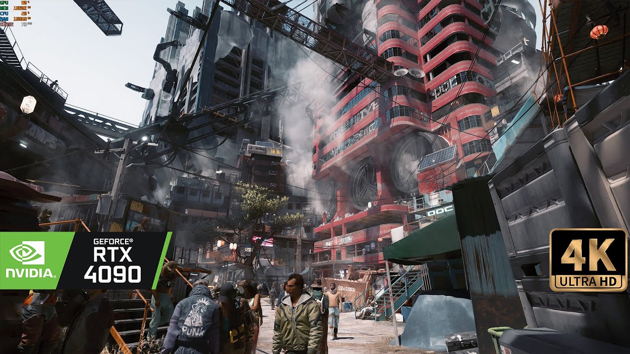 [4K90+] Cyberpunk 2077 - Ghost in the Shell - PathTracing Graphics ...