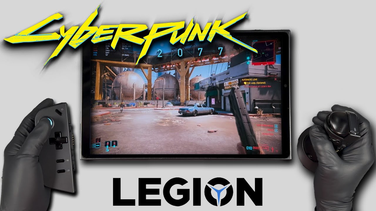 Cyberpunk 2077 | Lenovo Legion Go Gameplay | Windows OS | FPS Mode - Cyberpunk 2077 videos