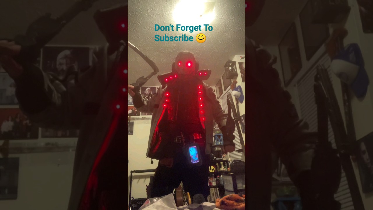 Full Cyberpsycho cosplay | Cyberpunk 2077 2.0 phantom liberty #shorts # ...