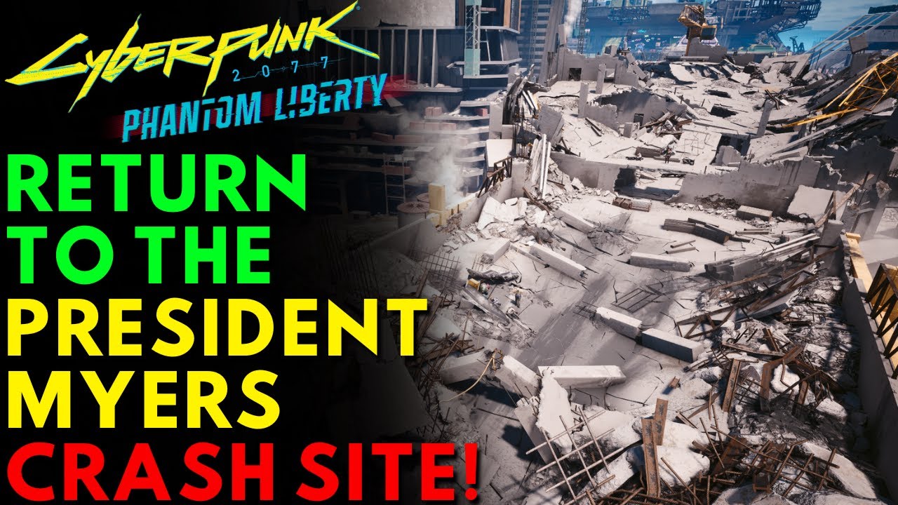 How To Get To CRASH SITE In Cyberpunk 2077 Phantom Liberty | Update 2. ...