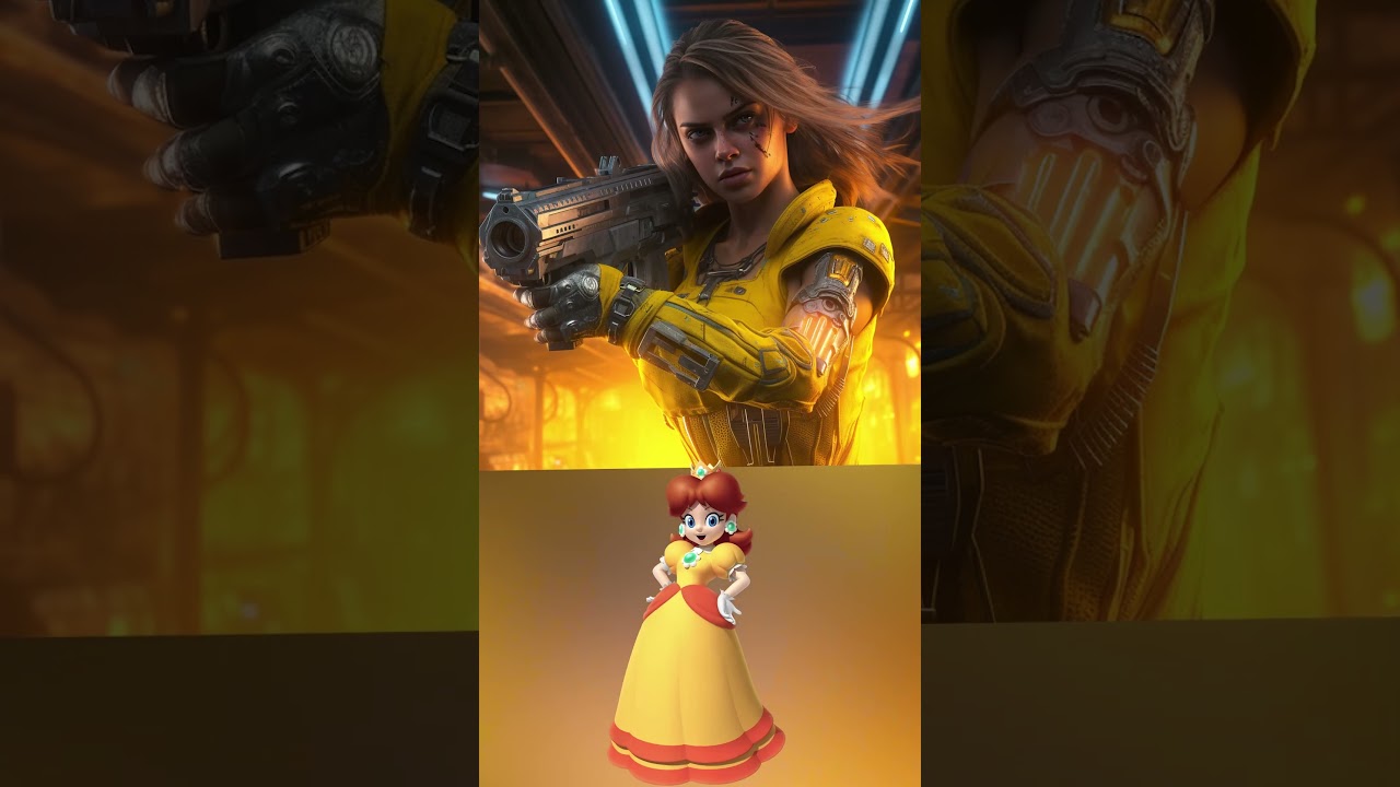 MARIO BUT MARIO CYBERPUNK 2077 #shorts - Cyberpunk 2077 videos