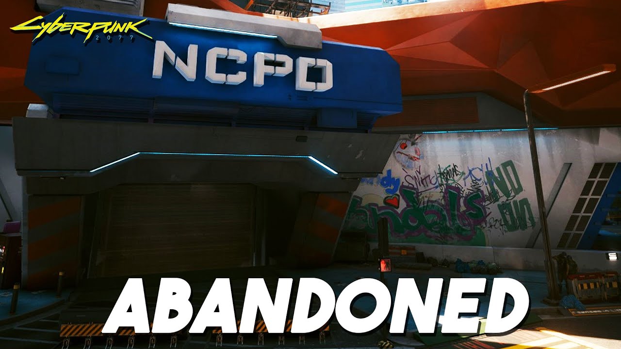 The NCPD Megabuilding We Never Got | Cyberpunk 2077 - Cyberpunk 2077 videos