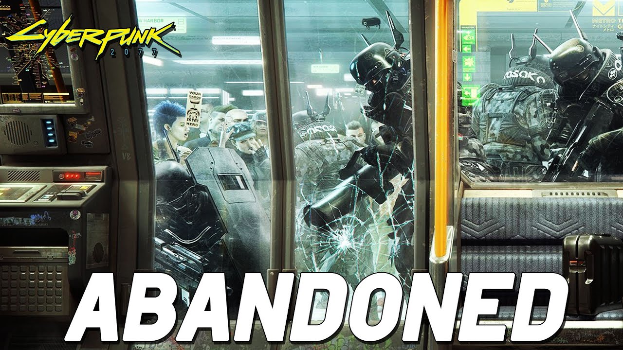 The Night City Train System We Never Got | Cyberpunk 2077 - Cyberpunk ...