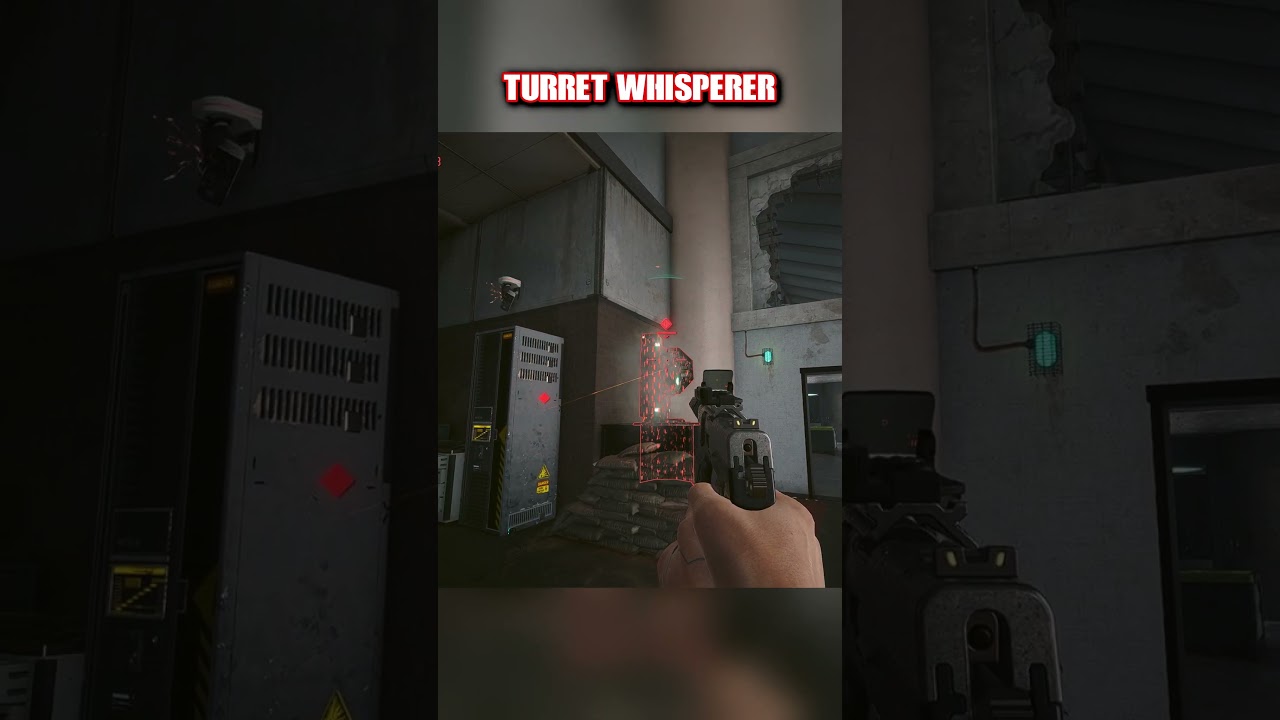 They call me the Turret Whisperer in Cyberpunk (Cyberpunk 2077 ...