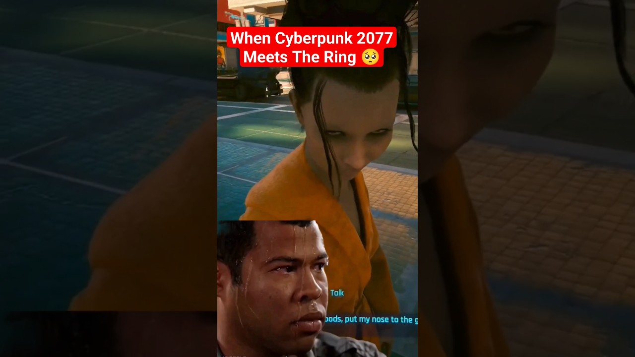 When Cyberpunk 2077 Meets THE RING #cyberpunk2077 #phantomliberty # ...