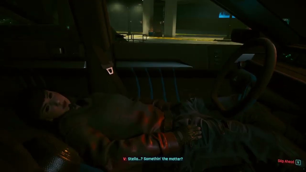 When a bug makes the scene perfect (Cyberpunk 2077: Phantom Liberty) - Cyberpunk 2077 videos