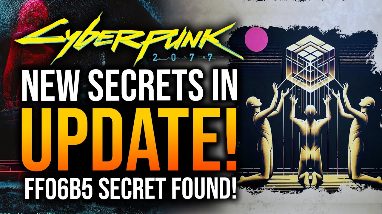 Cyberpunk 2077 - 5 SECRETS IN UPDATE 2.1! FF06B5 & Trauma Team Easter ...
