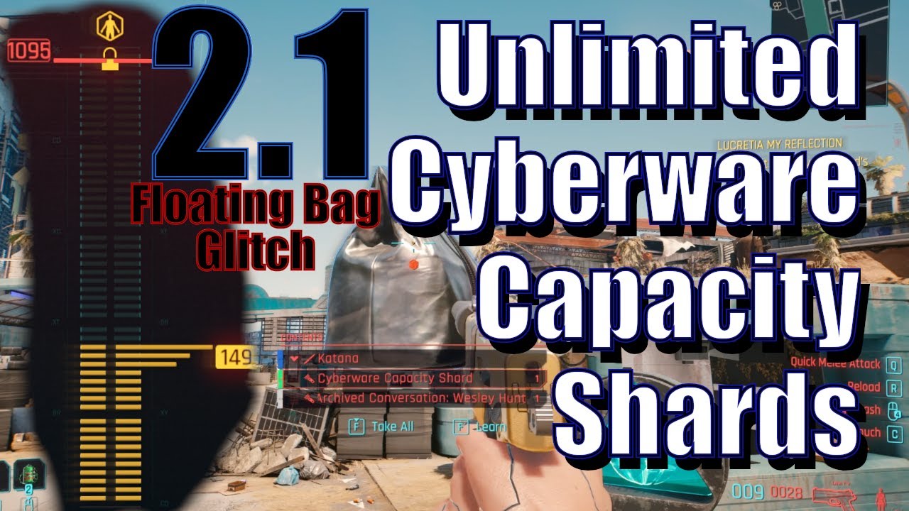 2.1 Unlimited Cyberware Capacity Shards *WORKING* - Cyberpunk 2077 ... 2.1 Unlimited Cyberware Capacity Shards *WORKING* - Cyberpunk 2077 ...