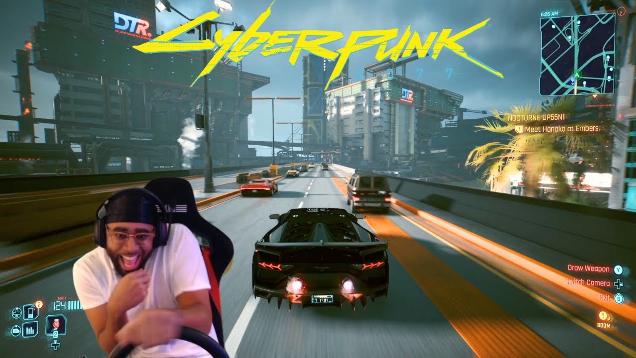 CYBERPUNK 2077 IS AMAZING ON THE WHEEL!!! - Cyberpunk 2077 videos