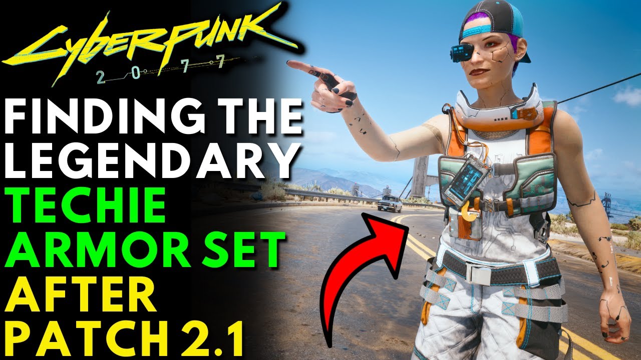 Cyberpunk 2077 - How To Get Legendary Techie Armor Set | Update 2.1 ...