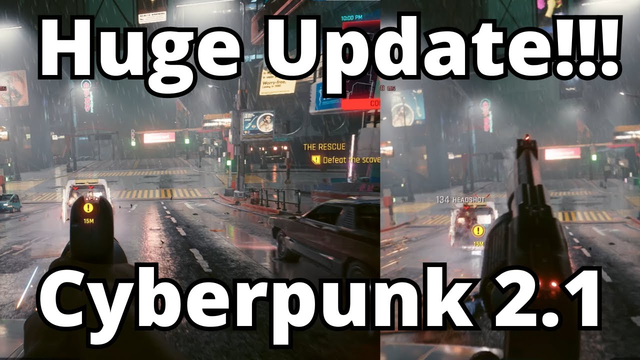 Cyberpunk 2077 Patch 2.1 PC DLSS Ray Reconstruction and Ray Tracing ...