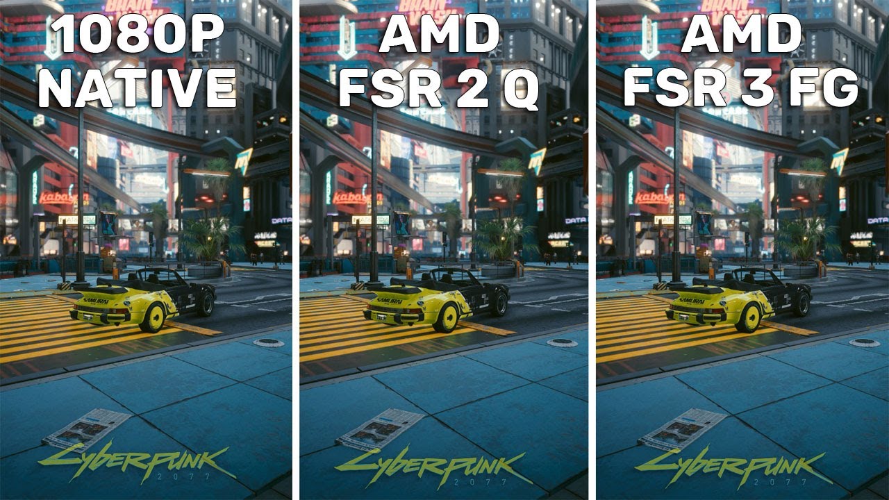 Cyberpunk 2077 - RX 570 - AMD FSR 3 Frame Generation Mod - Cyberpunk ...