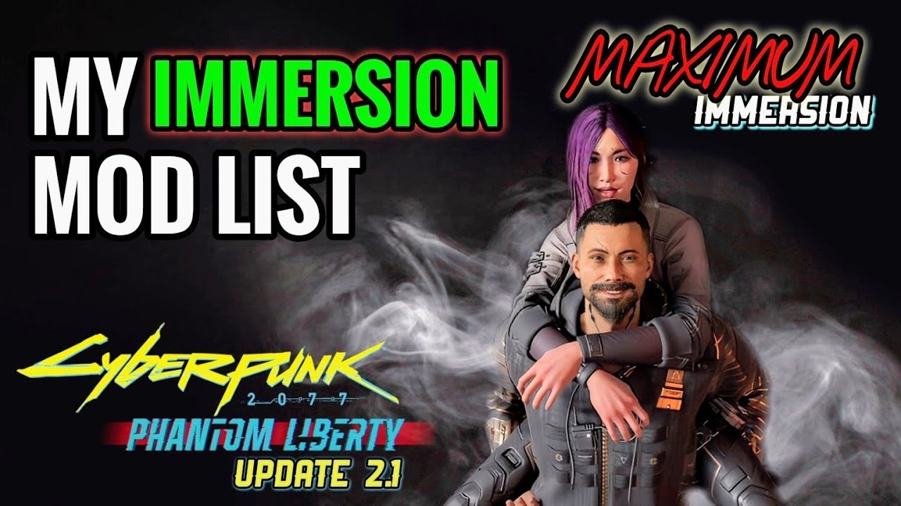 Immersion mods I use for Cyberpunk 2077 | Update 2.1 - Cyberpunk 2077 ...