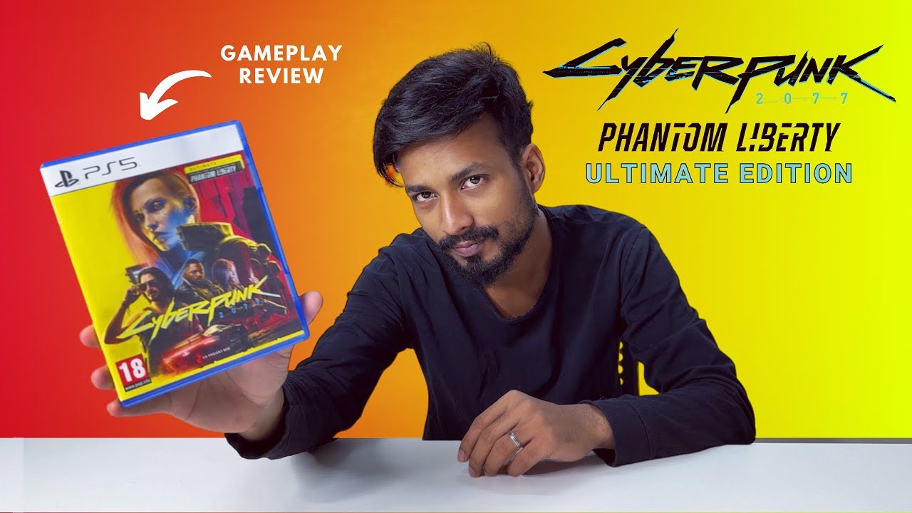 PS5 Cyberpunk 2077 Phantom Liberty Ultimate Edition Unboxing & Gameplay ...