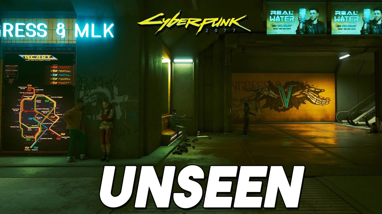 The Cyberpunk 2077 Metro Station You Were Never Meant To See ...