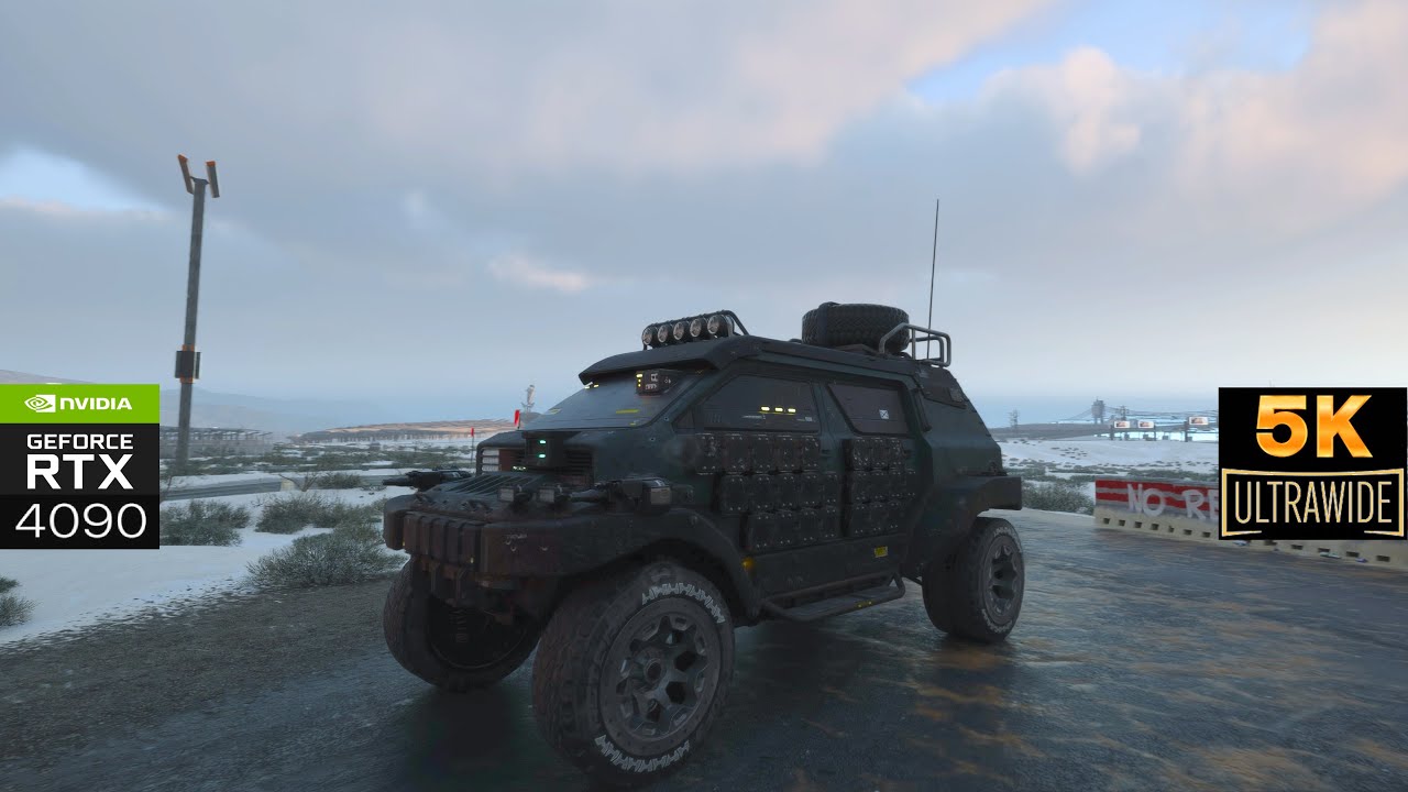 [5K] Cyberpunk 2077 WINTER MOD + Nova LUT Looks Awesome! RTX 4090 Ryzen ...