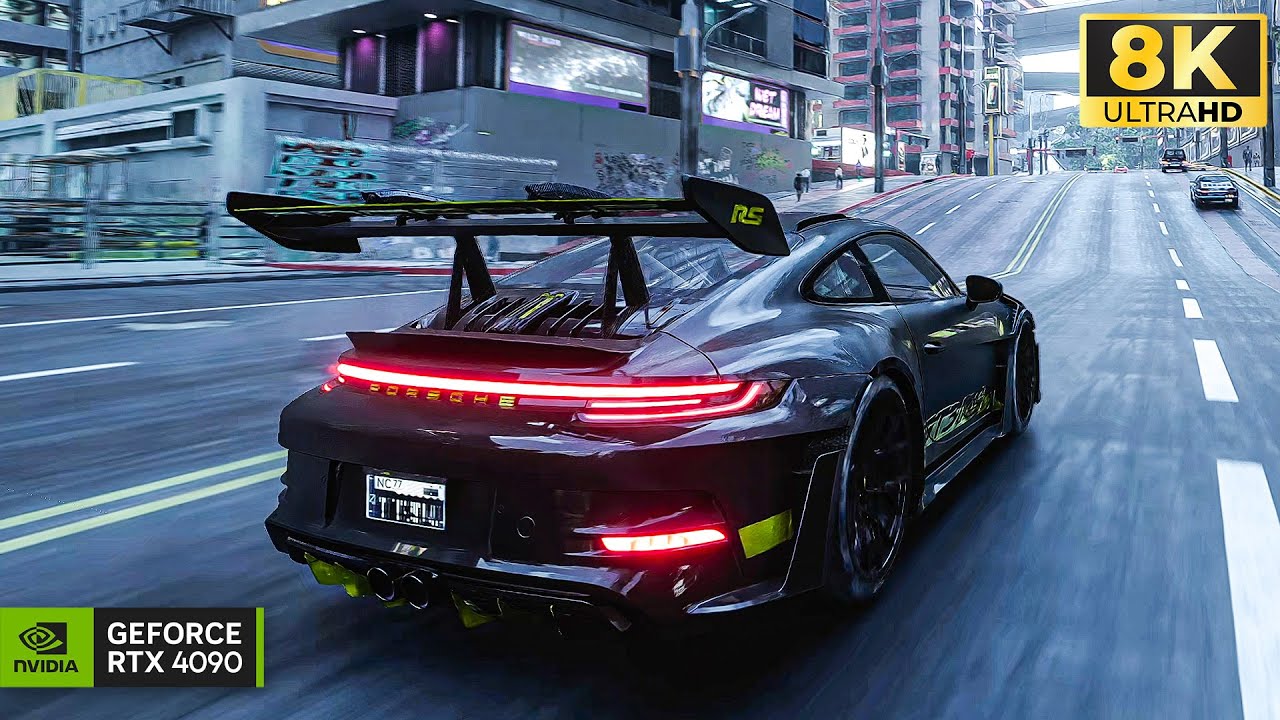 [8k60fps] Cyberpunk 2077 Mods are Getting Crazier! - RTX 4090 PC Maxed-Out Gameplay Showcase ...