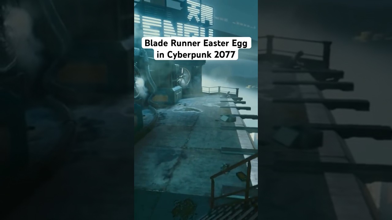Blade Runner Easter Egg in Cyberpunk 2077 - Cyberpunk 2077 videos