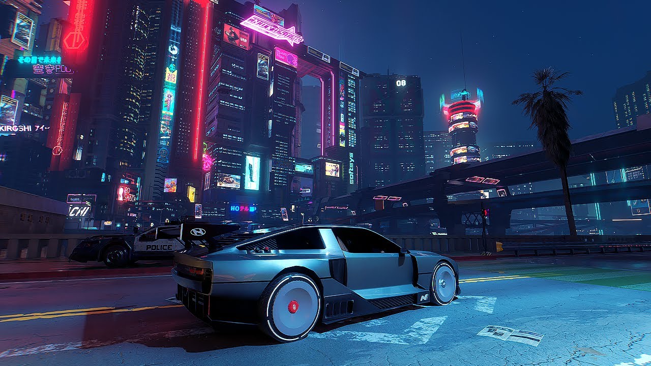 Cyberpunk 2077 2.1 But IRL Hyundai N Vision 74 With Truepunk Next Gen ...