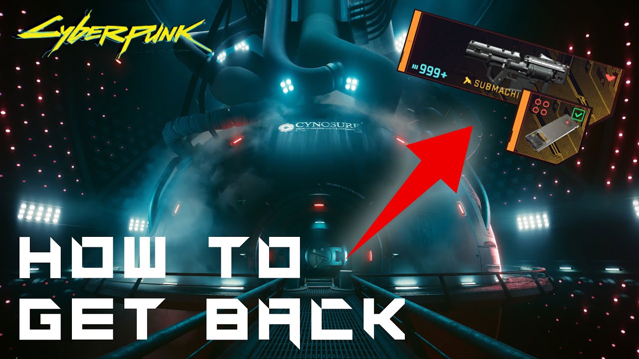 Cyberpunk 2077 - How to get back into Cynosure - PC | Xbox | PS5 - NO ...