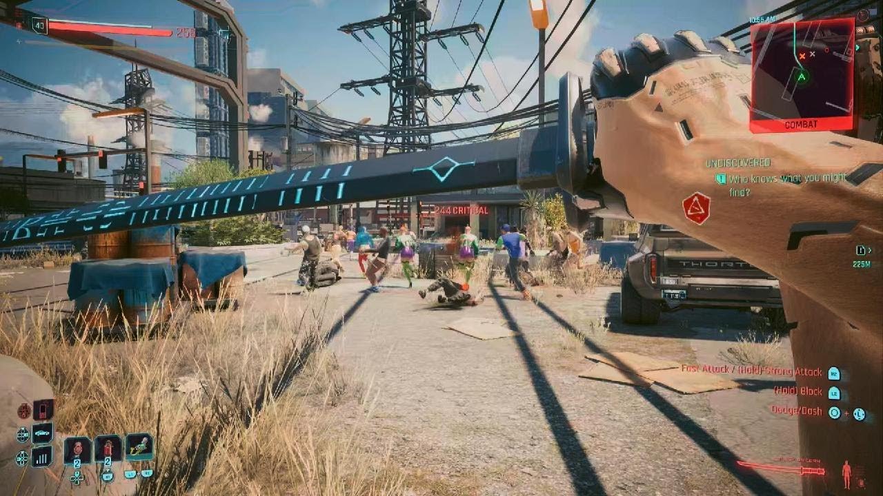 Cyberpunk 2077 | Sandevistans Fun 1 - Cyberpunk 2077 videos