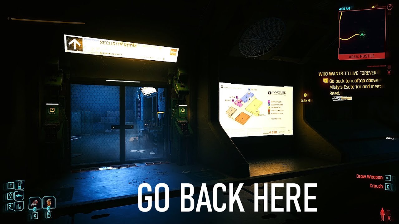 Go Back to Cynosure Facility Sector 2 | Cyberpunk 2077 v2.1 - Cyberpunk ...