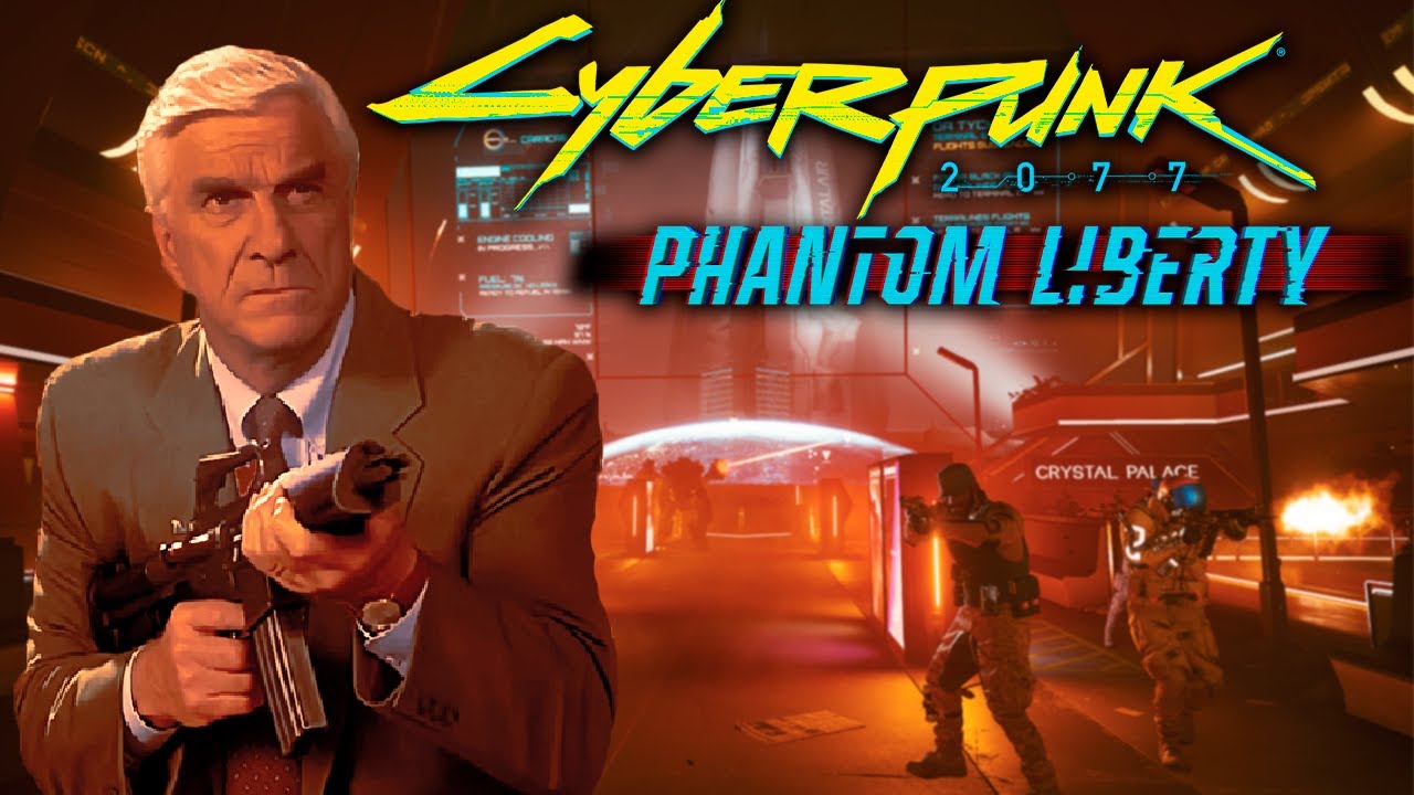Leslie Nielsen in Cyberpunk 2077 Phantom Liberty - Cyberpunk 2077 videos