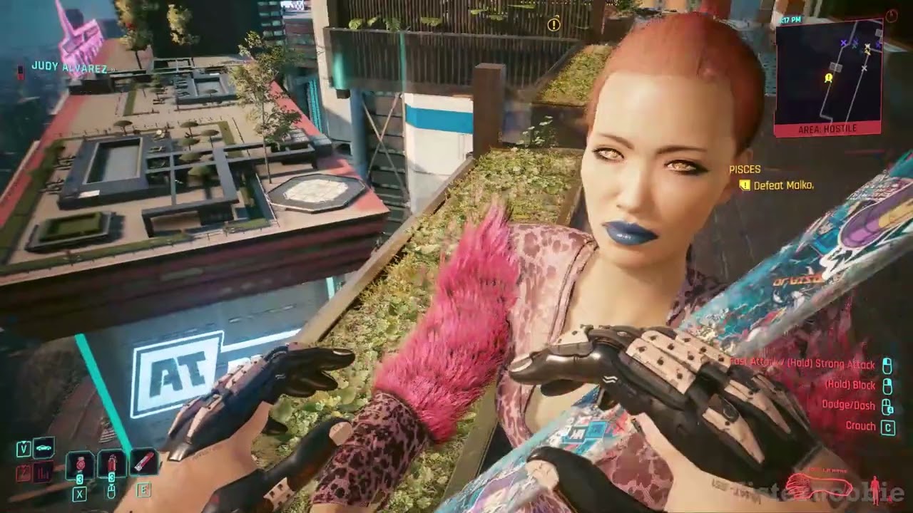 Maiko's Doll Chip looks broken- Cyberpunk 2077 - Cyberpunk 2077 videos