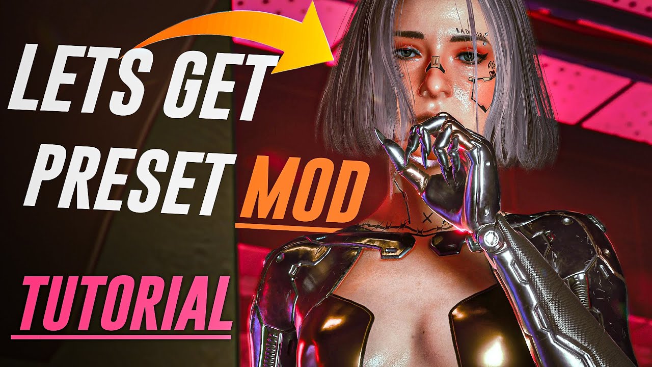 Customize Your V In Cyberpunk 2077 Sexy Female Character Preset Mod Tutorial Cyberpunk 2077