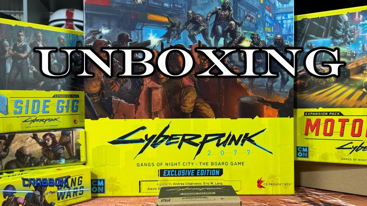 Cyberpunk 2077 - Gangs of Night City - Kickstarter Exclusive Edition ...