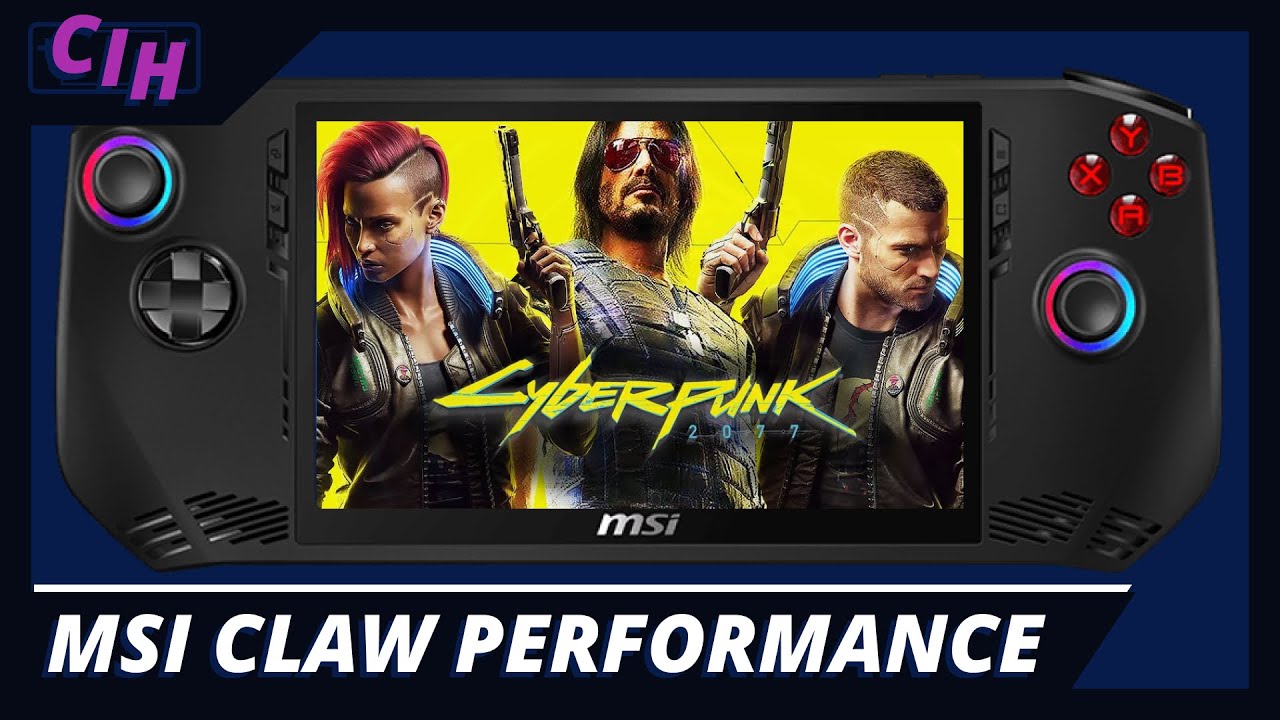Cyberpunk 2077 - MSI Claw Core Ultra 7 Performance First Look - 155H ...