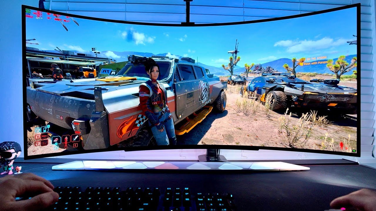 Cyberpunk 2077 Reimagined: STUNNING Modded Visuals on LG45GR95QE OLED ...