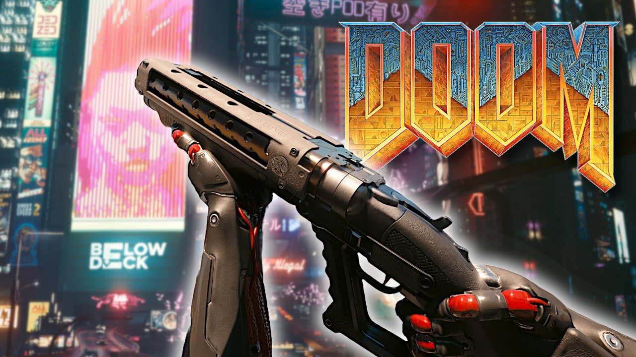 Cyberpunk 2077 combat with DOOM music fits too well - Cyberpunk 2077 videos