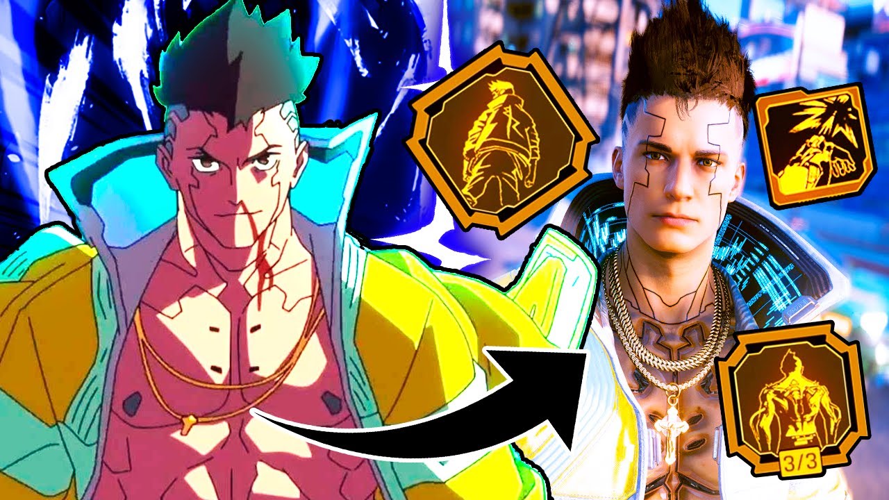 EU CRIEI O MOD PERFEITO DO DAVID MARTINEZ NO CYBERPUNK 2077! (UPDATE 2. ...