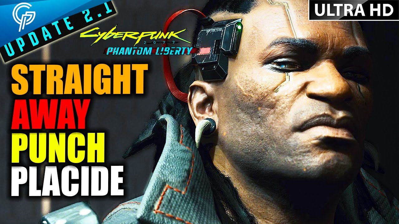How To Make V STRAIGHT AWAY PUNCH PLACIDE | Cyberpunk 2077 - Cyberpunk ...