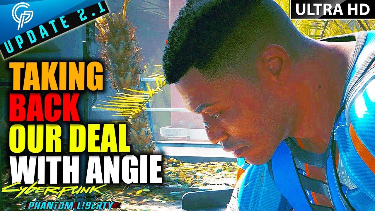 What Happens If V TAKES BACK HIS DEAL WITH ANGIE | Cyberpunk 2077 ...