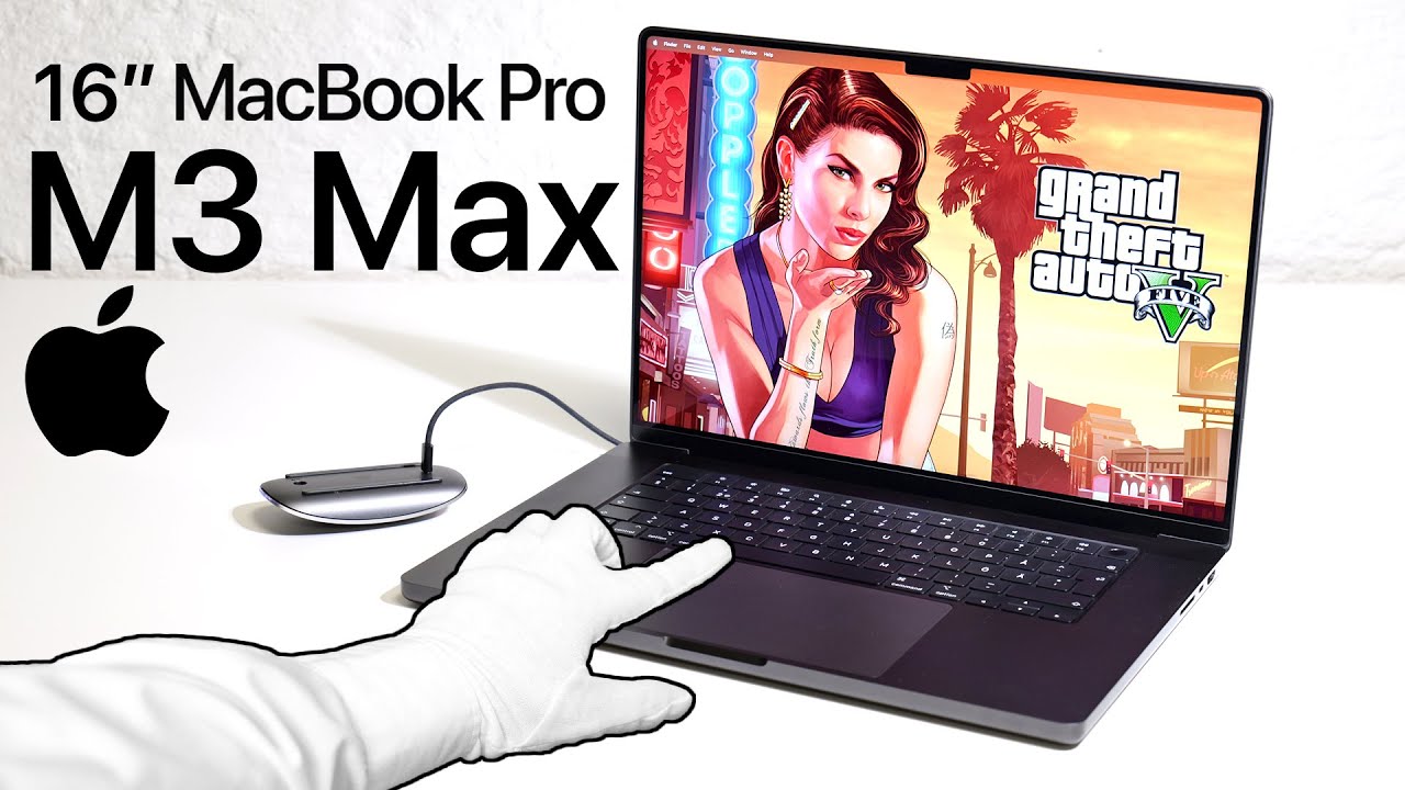 $7000 MacBook Pro M3 Max Unboxing - Running Windows Games! (GTA5 ...