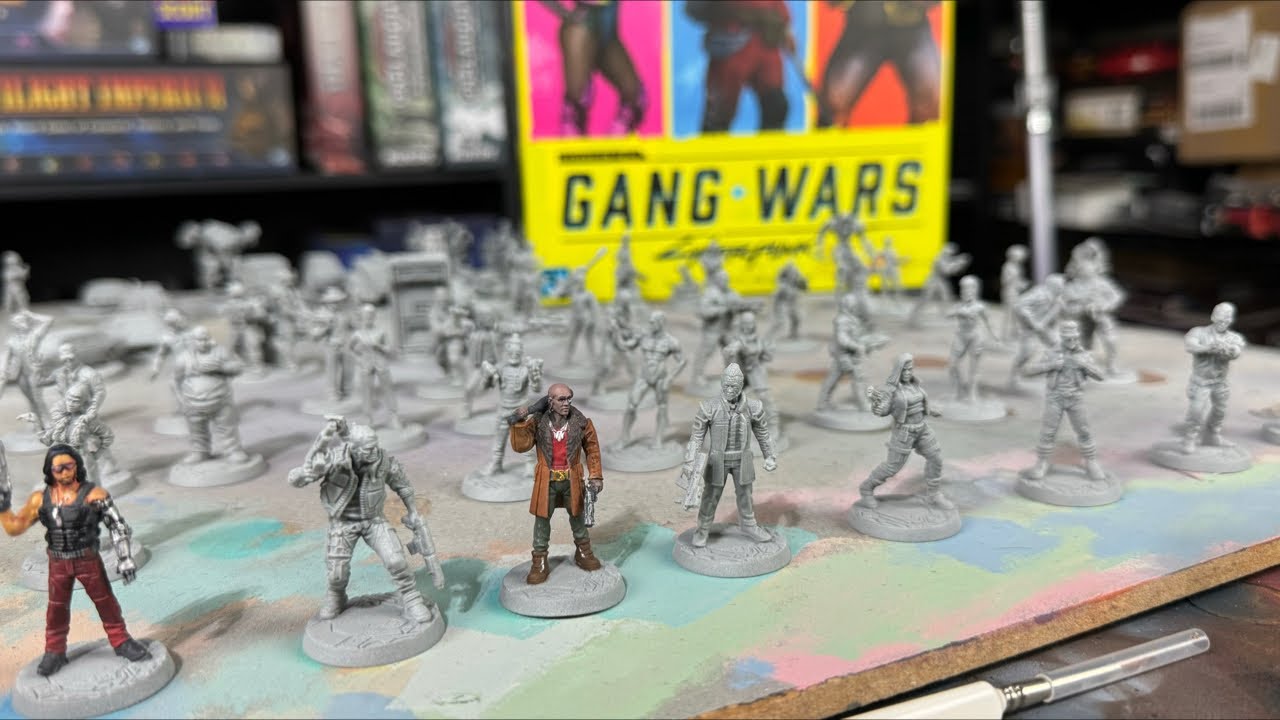 Cyberpunk 2077 Gangs Of Night City Painting And Hangout Cyberpunk