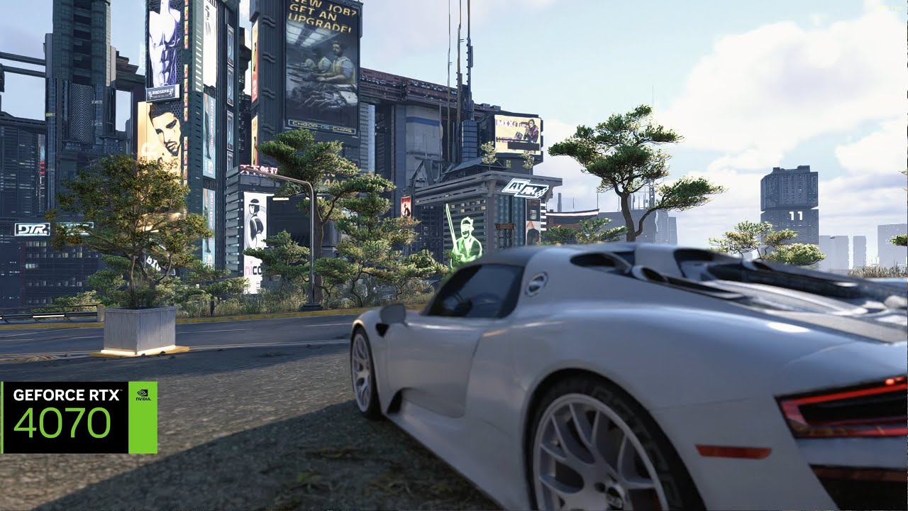 Cyberpunk 2077 | Realistic graphics mod/reshade showcase | Relaxing ...