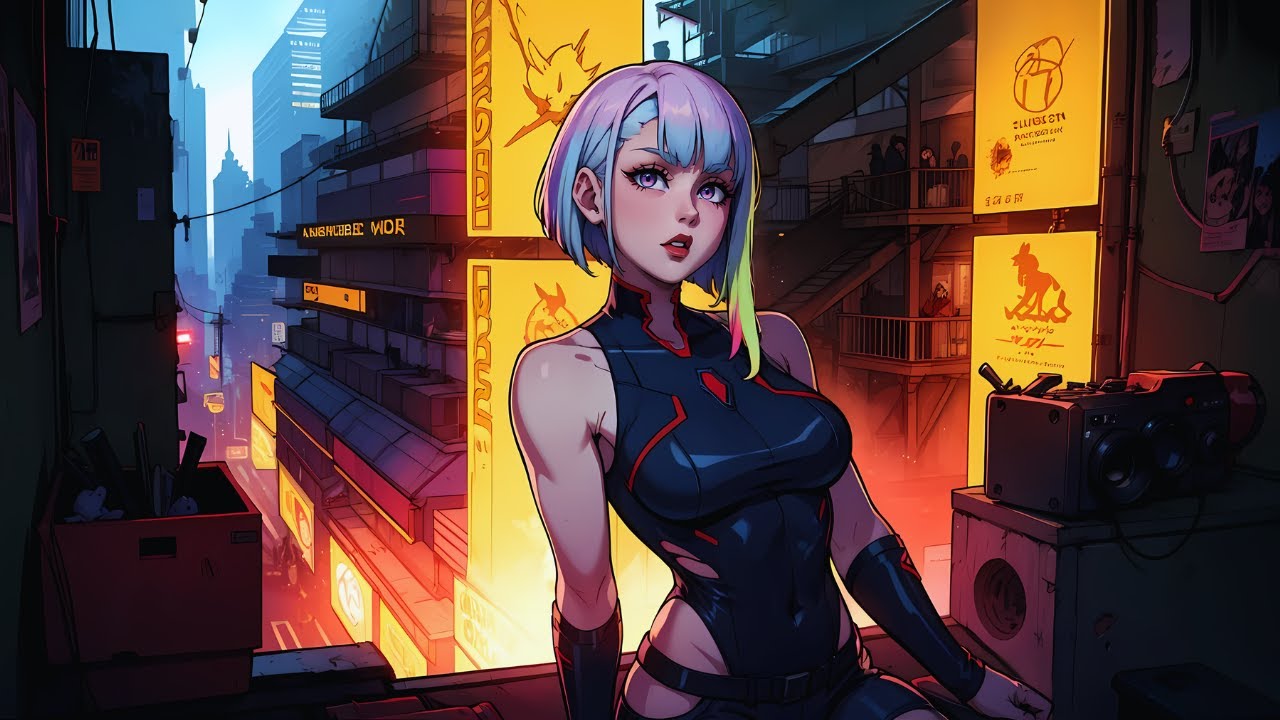 Cyberpunk 2077 | Sunset in Night City | Synthwave Music - Cyberpunk 2077 videos