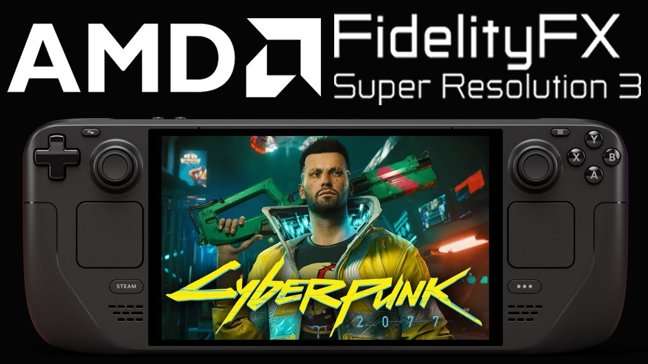 FSR3 Cyberpunk 2077 Steam Deck Frame Generation | SteamOS 3.5 - Cyberpunk 2077 videos