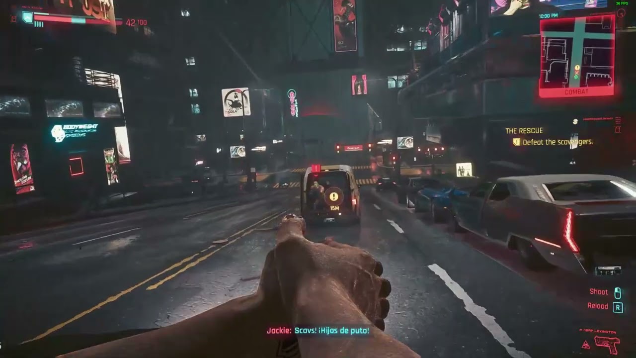 Finger Gun, Pew Pew | Cyberpunk 2077 - Cyberpunk 2077 videos