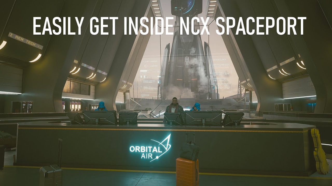 Get Inside NCX Spaceport Restricted Area | Cyberpunk 2077 v2.12 ...