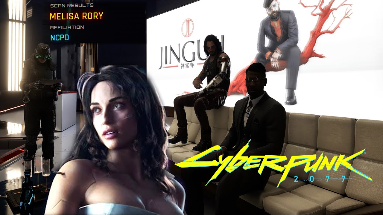 Melissa Rory Cameo In Game From The 2013 Cyberpunk 2077 Teaser Trailer ...