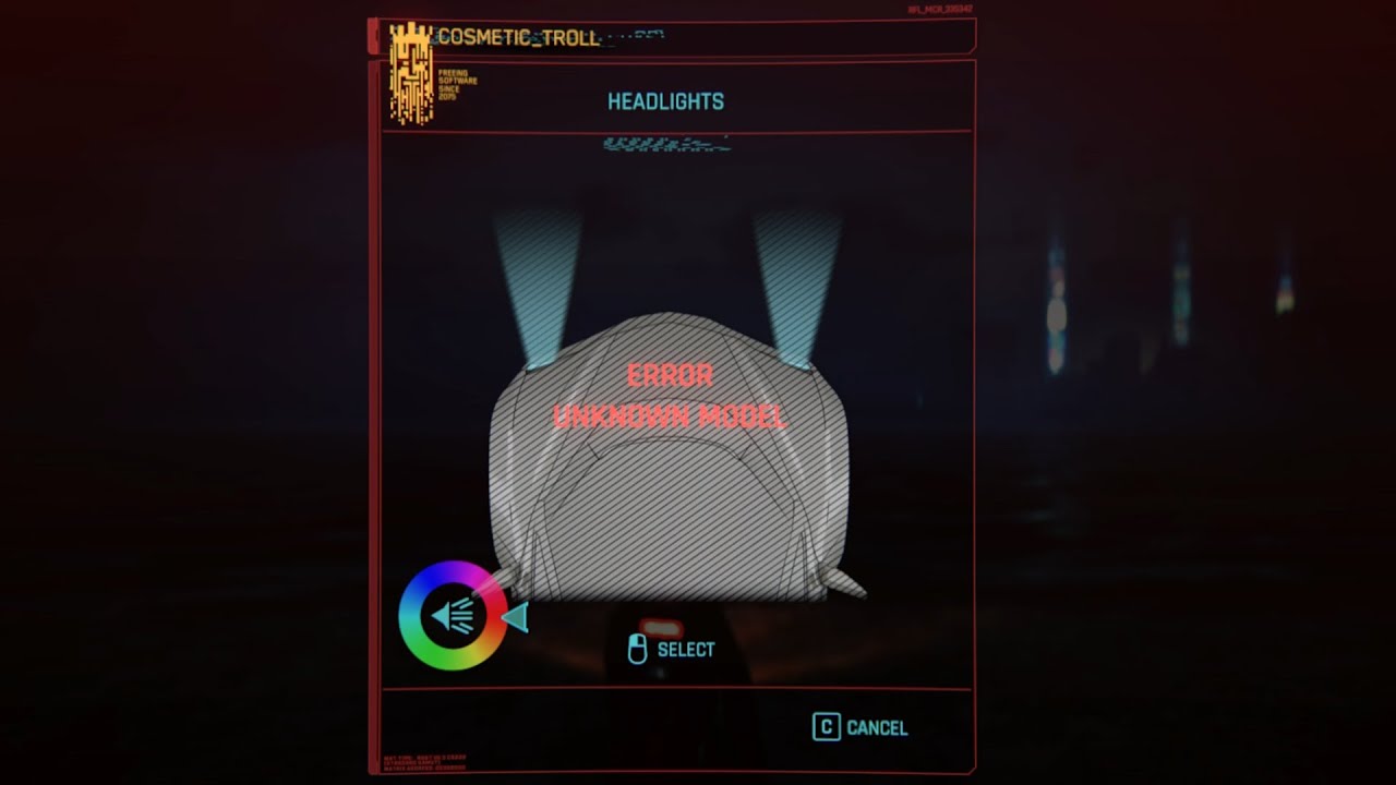 NEW Cosmetic Troll Menu in Cyberpunk 2077 2.12 - Cyberpunk 2077 videos