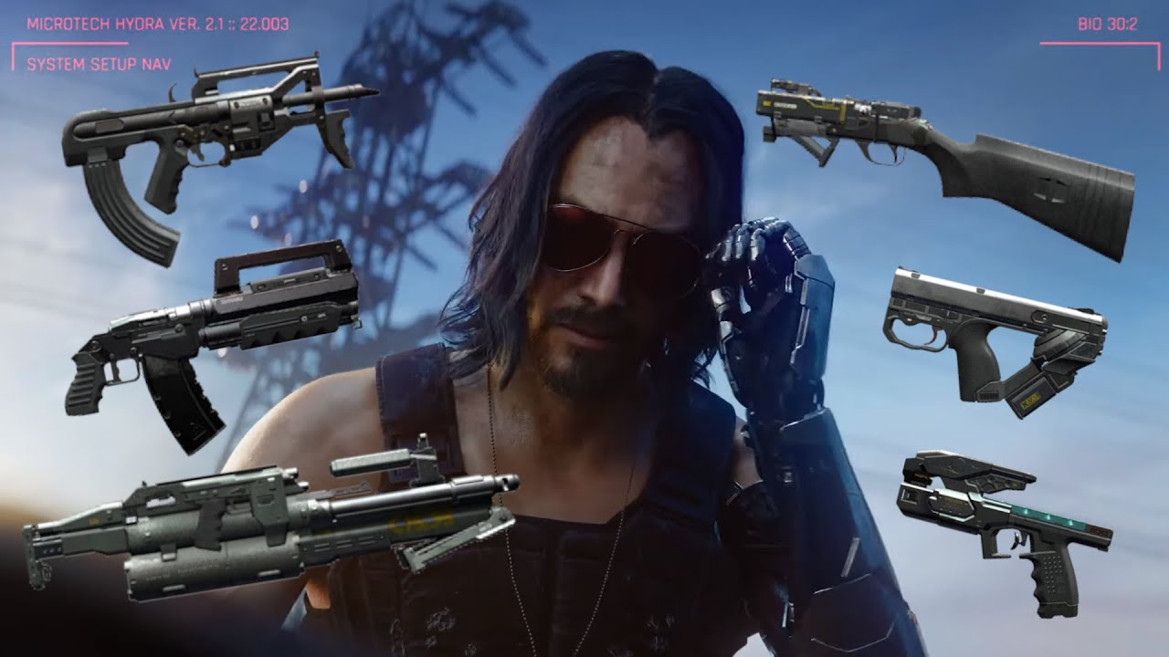 Reviewing The Guns In Cyberpunk 2077 (LIVE) - Cyberpunk 2077 videos