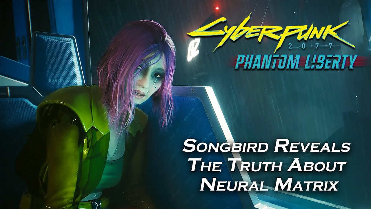 Songbird Confesses to V about Neural Matrix | Songbird Betrayal ...
