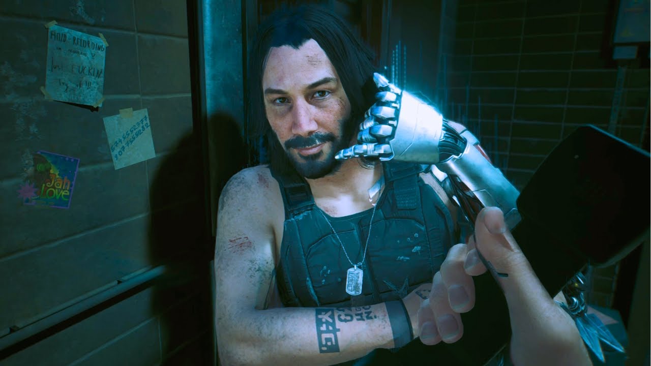 V learns how to use a phone - Cyberpunk 2077 - Cyberpunk 2077 videos