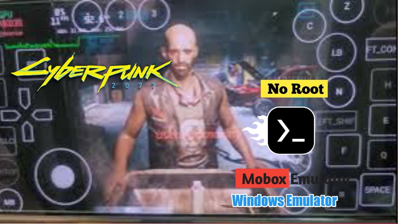 Cyberpunk 2077 Gameplay Mobox Emulator (Windows Emulator) Android ...